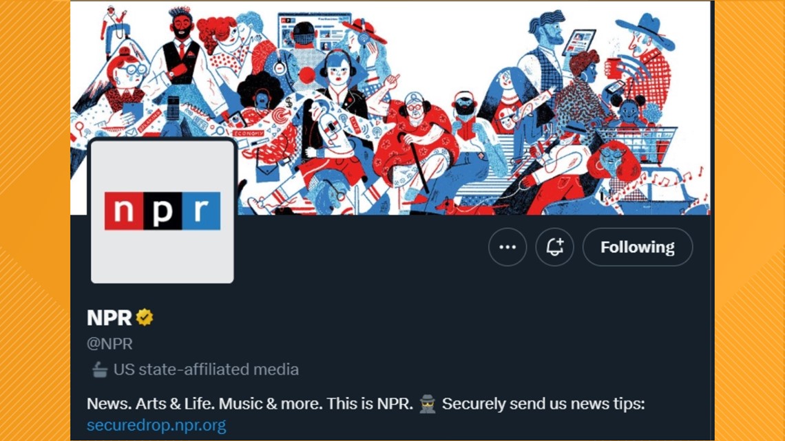 Twitter adds label to NPR account as 'state-sponsored media' | 13wmaz.com