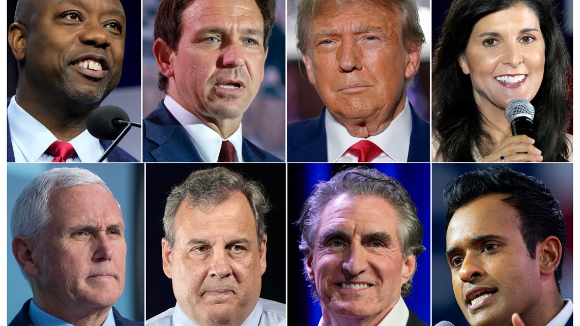 2024 election: Which candidates will be at the Republican debate ...