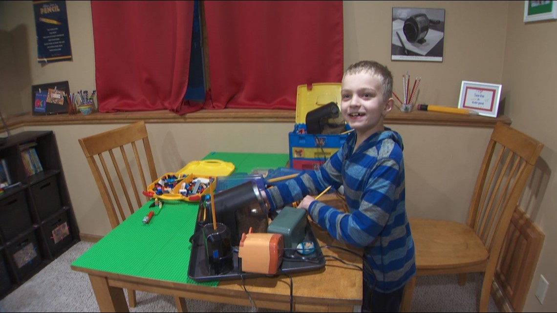 MN boy sharpens 'a million' pencils, gets social media following ...