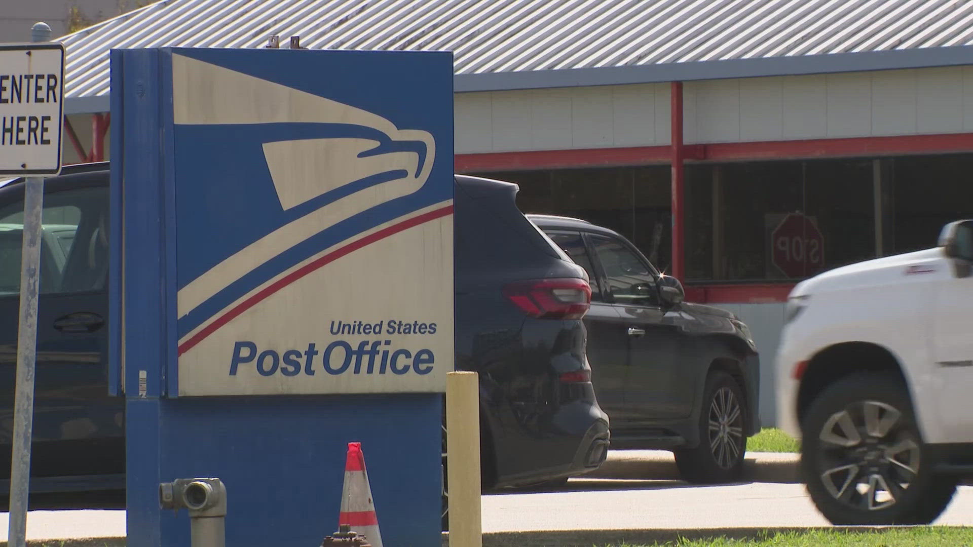 A Texas woman dropped off a check at the post office. Now she's out ...