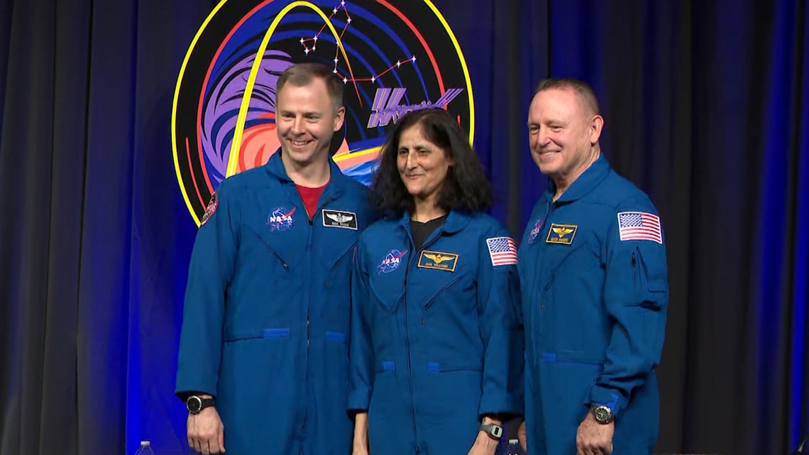Watch Butch Wilmore, Suni Williams talk about space mission, Monday ...