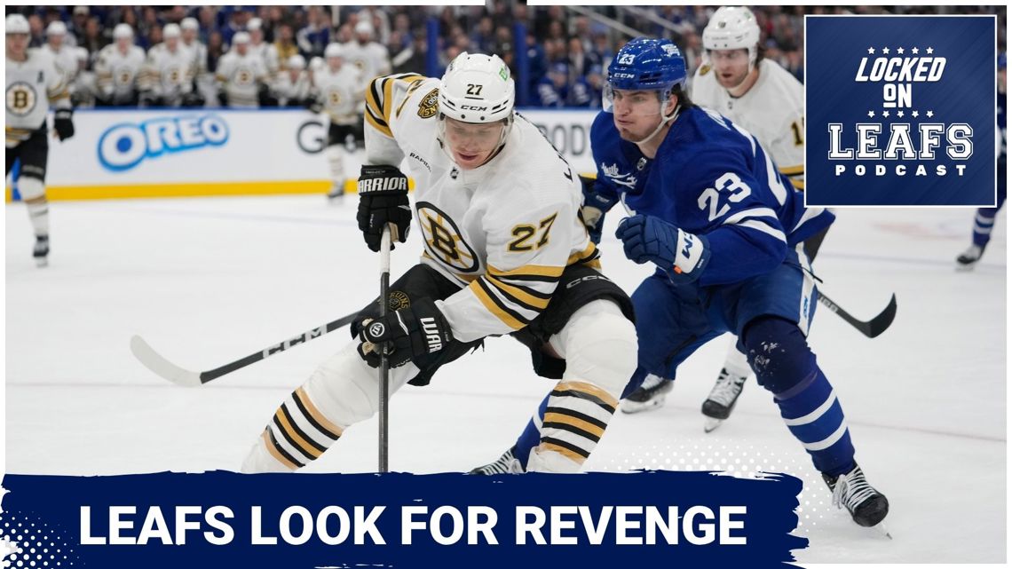 Leafs defence in spotlight ahead of Bruins rematch | Tavares & Knies on ...