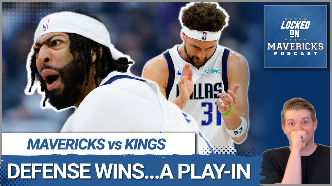 Anthony Davis & Mavs HANDLE Kings in Play-In | Klay Thompson's ...