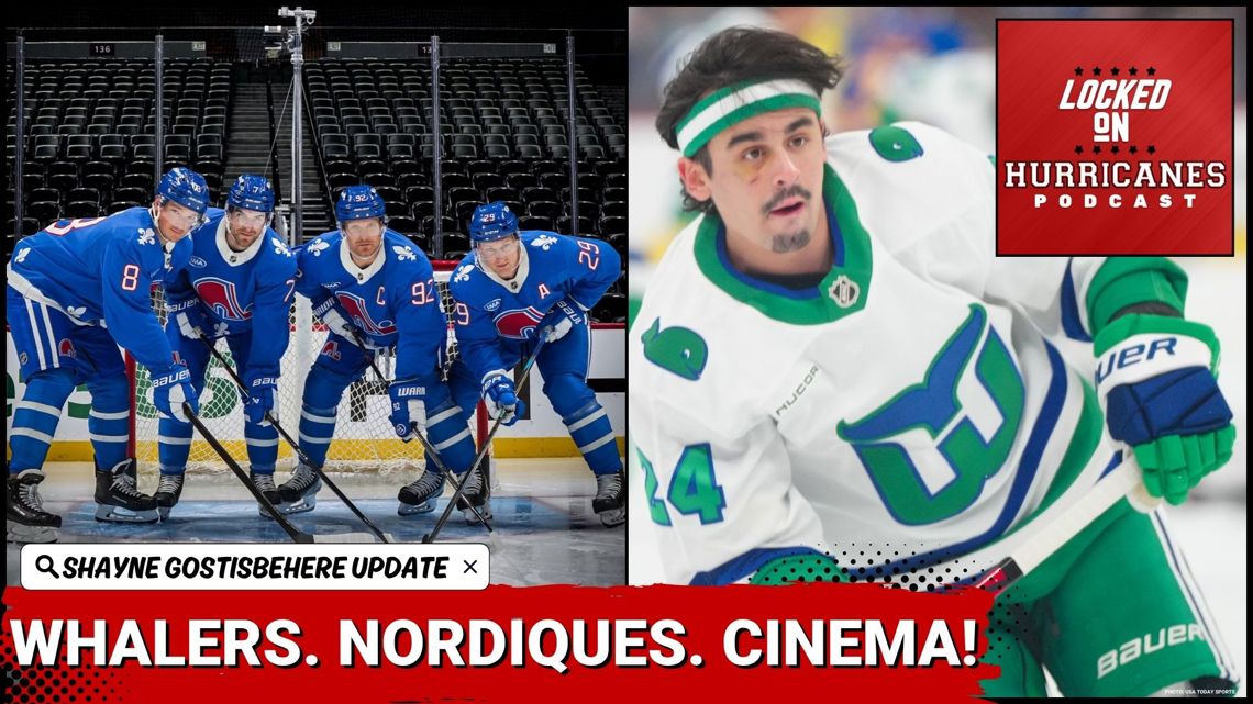 Carolina Hurricanes Provide Whalers Jersey & Shayne Gostisbehere ...