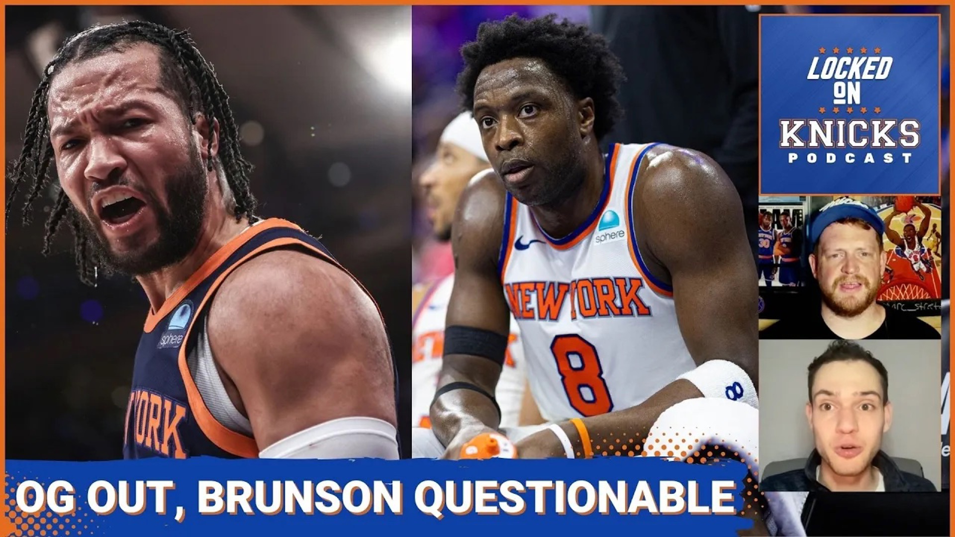 OG Anunoby Is OUT For Game 3, Jalen Brunson Questionable | Should the ...