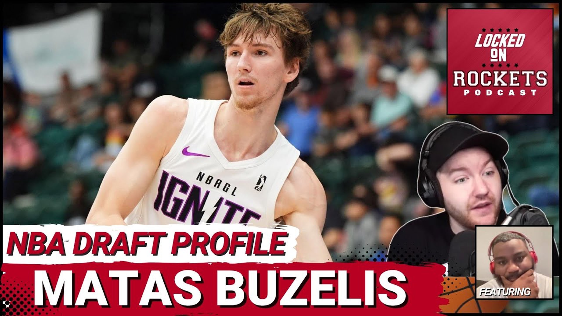 Matas Buzelis Houston Rockets 2024 NBA Draft Prospect Profile ...