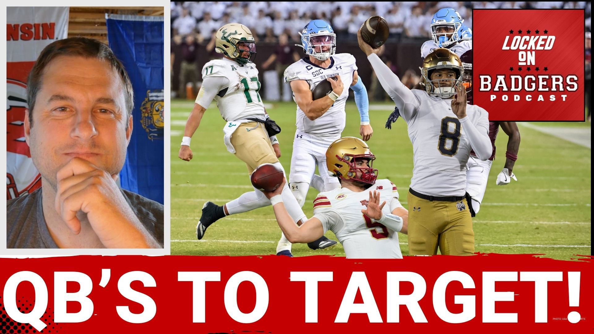 BADGER QB targets? Colton Joseph, Kenny Minchey and MORE. Potential ...