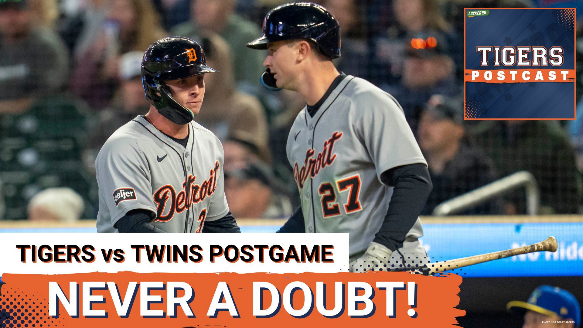 TIGERS POSTCAST: Detroit Tigers BEAT Minnesota Twins, Dillon Dingler 3 ...