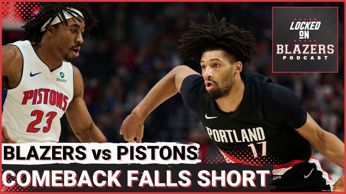 Trail Blazers 4th Quarter Comeback Falls Short Against the Detroit ...