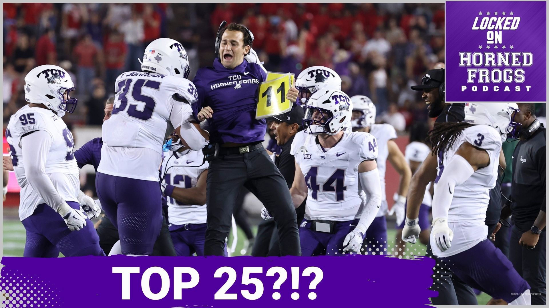 STUNNER: TCU Football Storms Into the Final Top 25 After Massive Upset ...