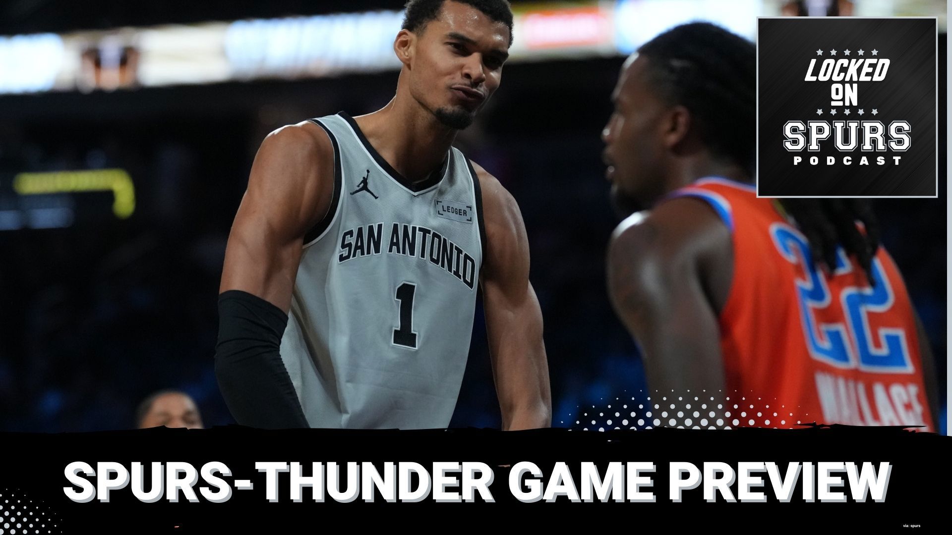 Round 4: San Antonio Spurs set to clash with Thunder | Locked On Spurs ...