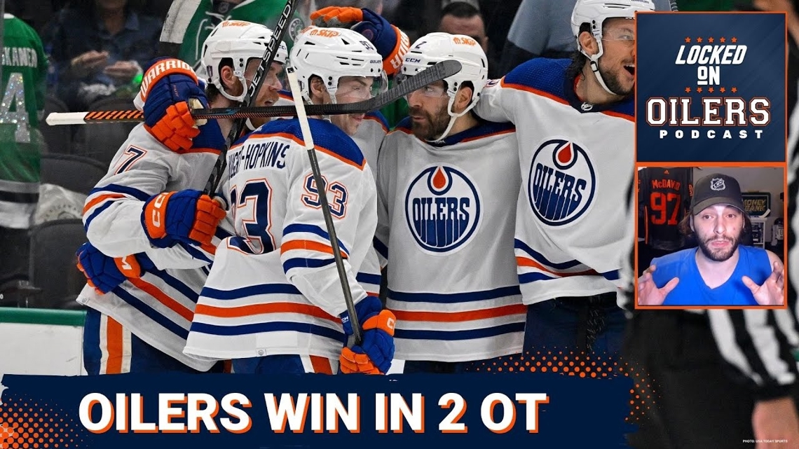 Oilers stars deliver big and show team's potential in 2 OT win to take ...