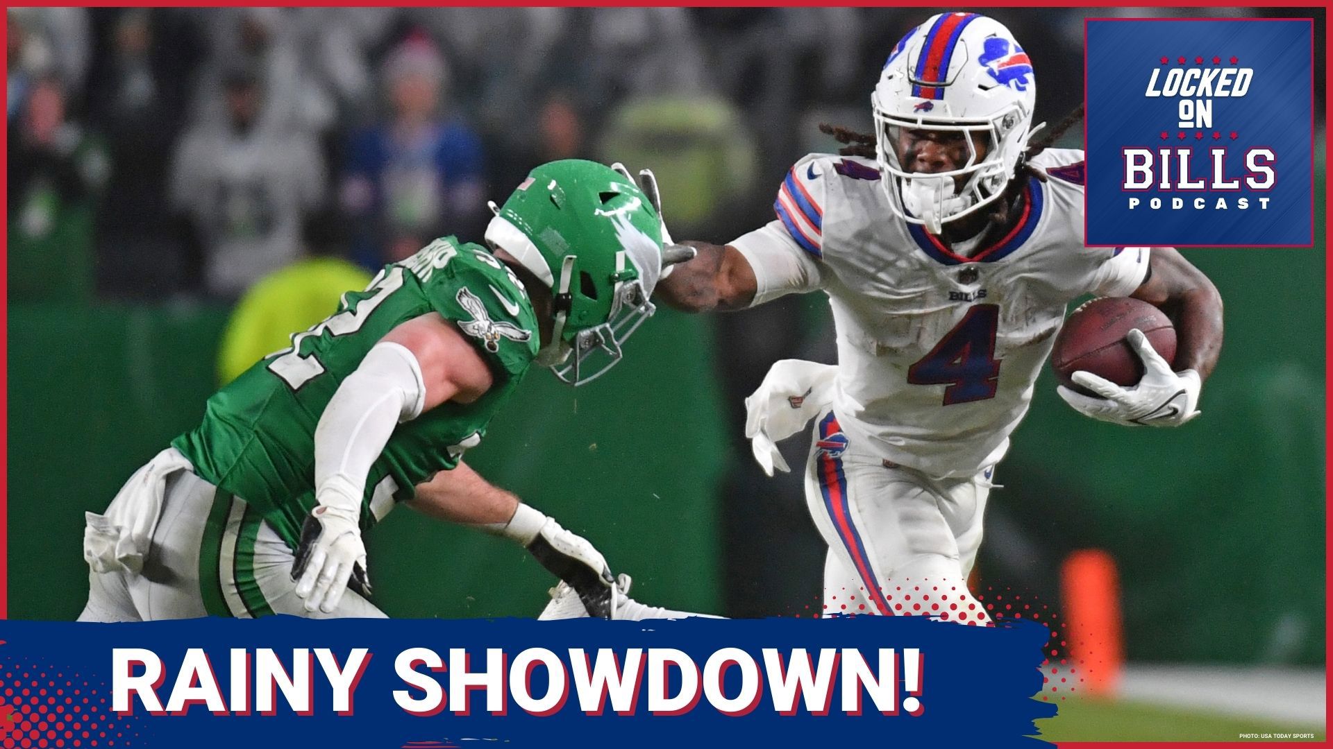 Bills Brace for Rainy Showdown against Eagles – Josh Allen’s Health ...