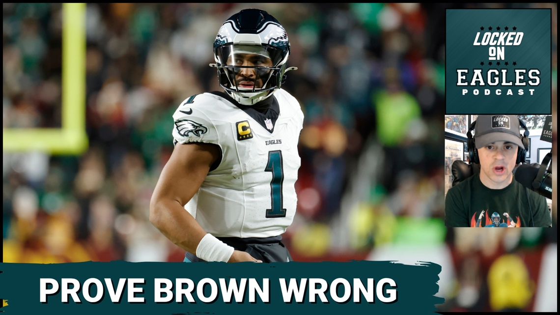 DOUBT: Jalen Hurts PROVING A.J. BROWN WRONG a key story of the ...