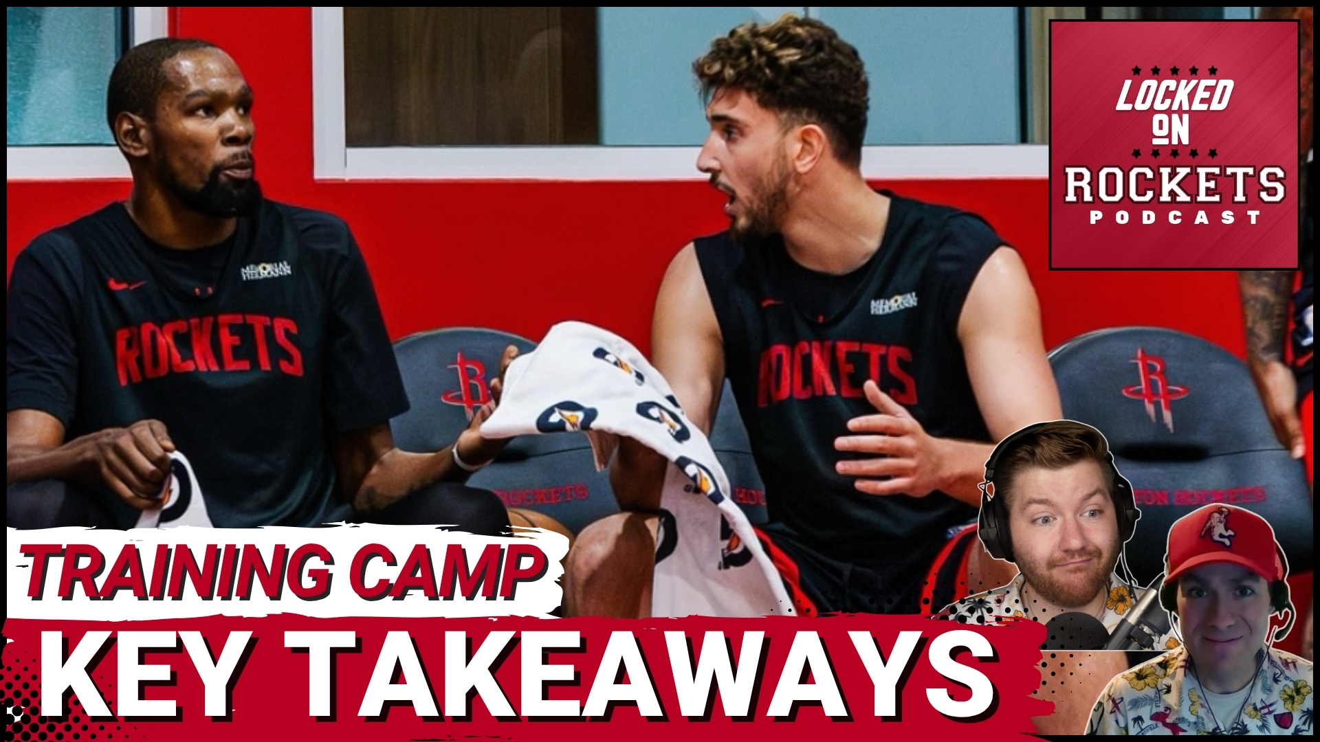 Rockets KEY Training Camp Takeaways: Kevin Durant's GRAVITY, Double-Big IMPACT, Sheppard's ROLE ...