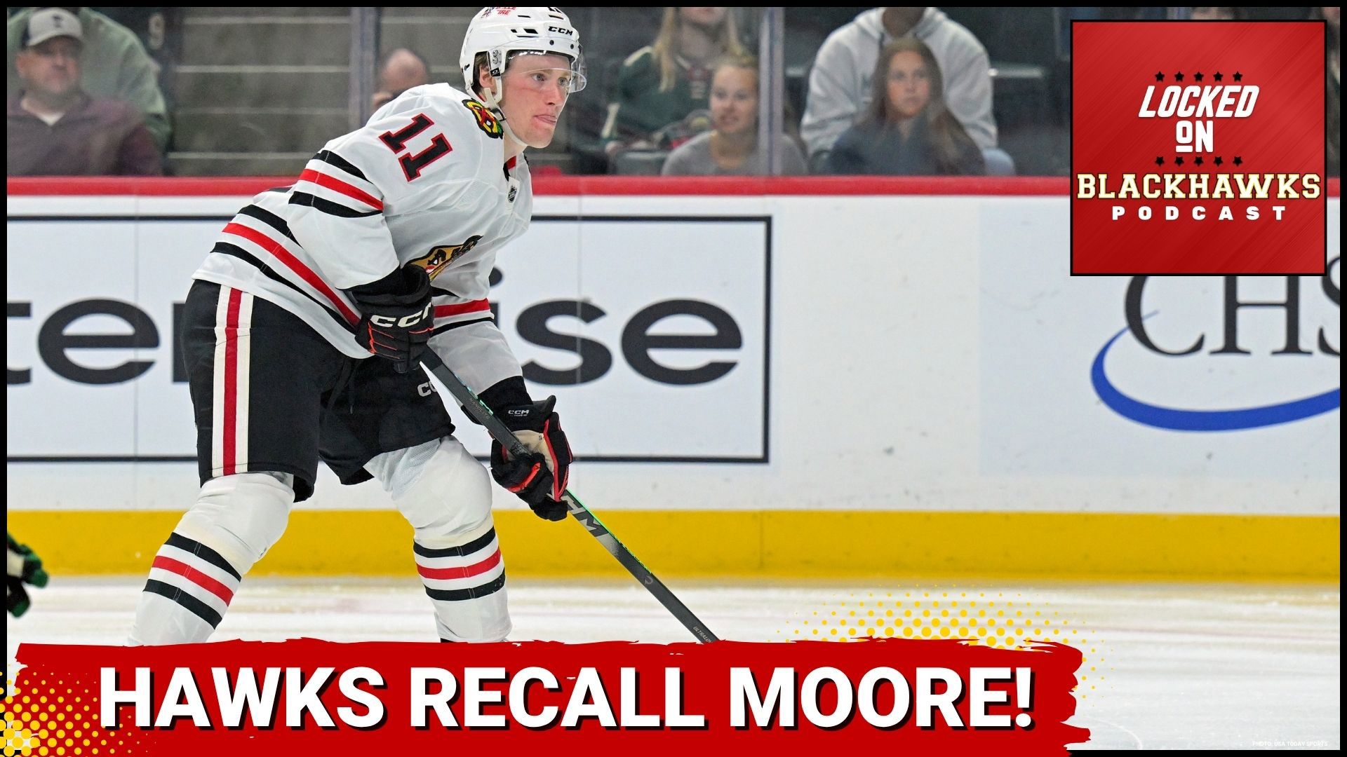 Chicago Blackhawks Call Up Top Prospect Oliver Moore From Rockford ...
