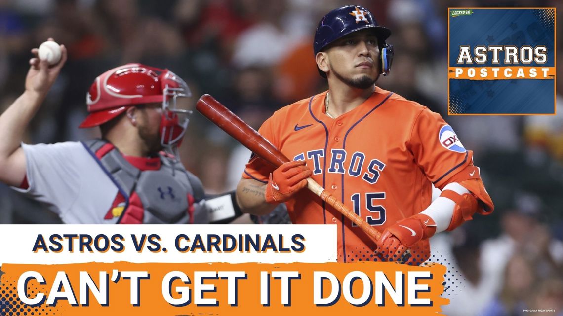 ASTROS POSTCAST: Houston Astros Can't Get It Done, Drop First Game Of ...