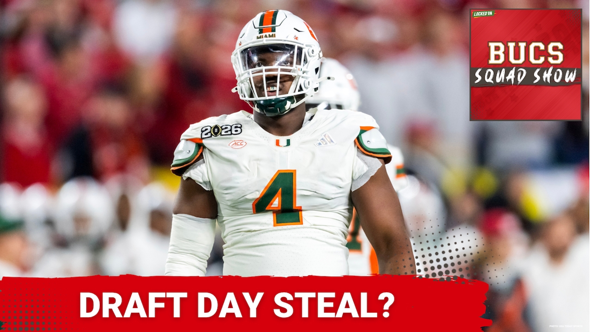 BUCS SQUAD SHOW: Bucs Get Their Guy at 15 | Rueben Bain Fit, Sleepers ...
