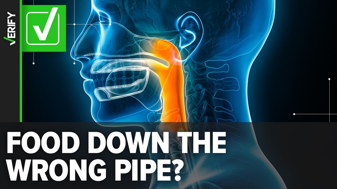 Yes, food can go down the wrong pipe | 13wmaz.com