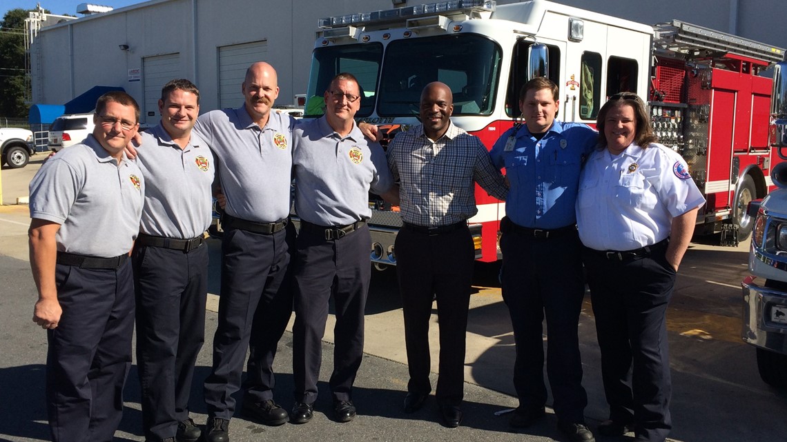 First responders reunite with patient ten years after saving him ...
