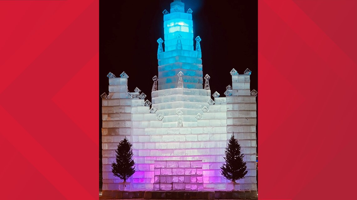 A massive ice castle in Wisconsin like you've never seen before ...