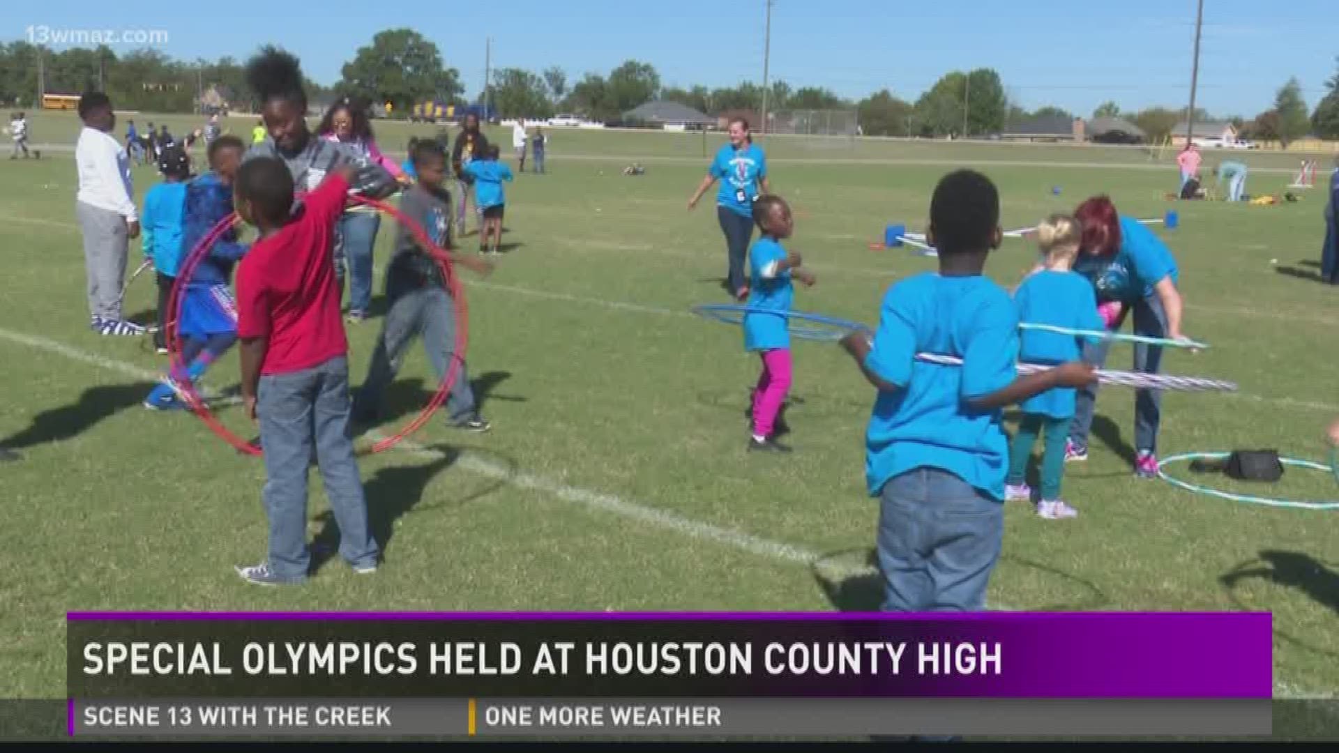 Kids compete in Special Olympics at Houston County High | 13wmaz.com