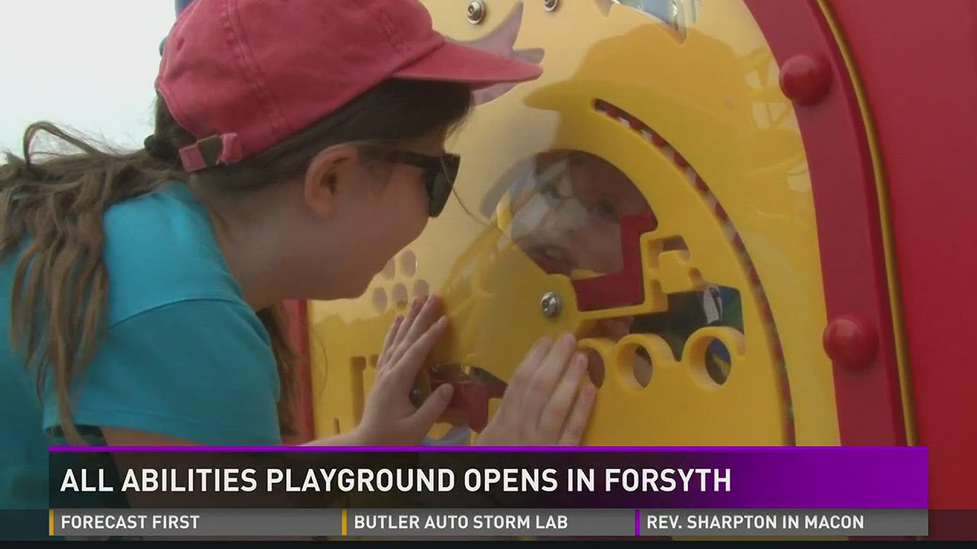 Disabilities-friendly playground opens in Forsyth | 13wmaz.com