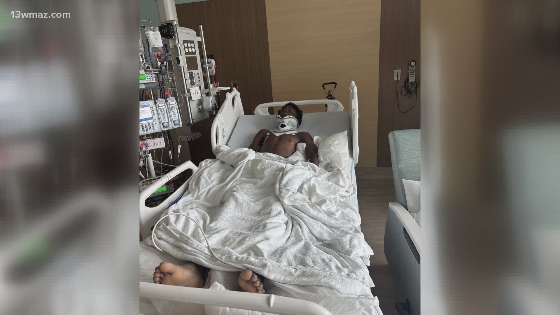 'We grow, we don't cry' | 13-year-old paralyzed in middle school ...