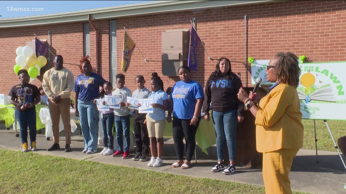 Hartley Elementary's 'Links on the Lawn' event promotes literacy among ...