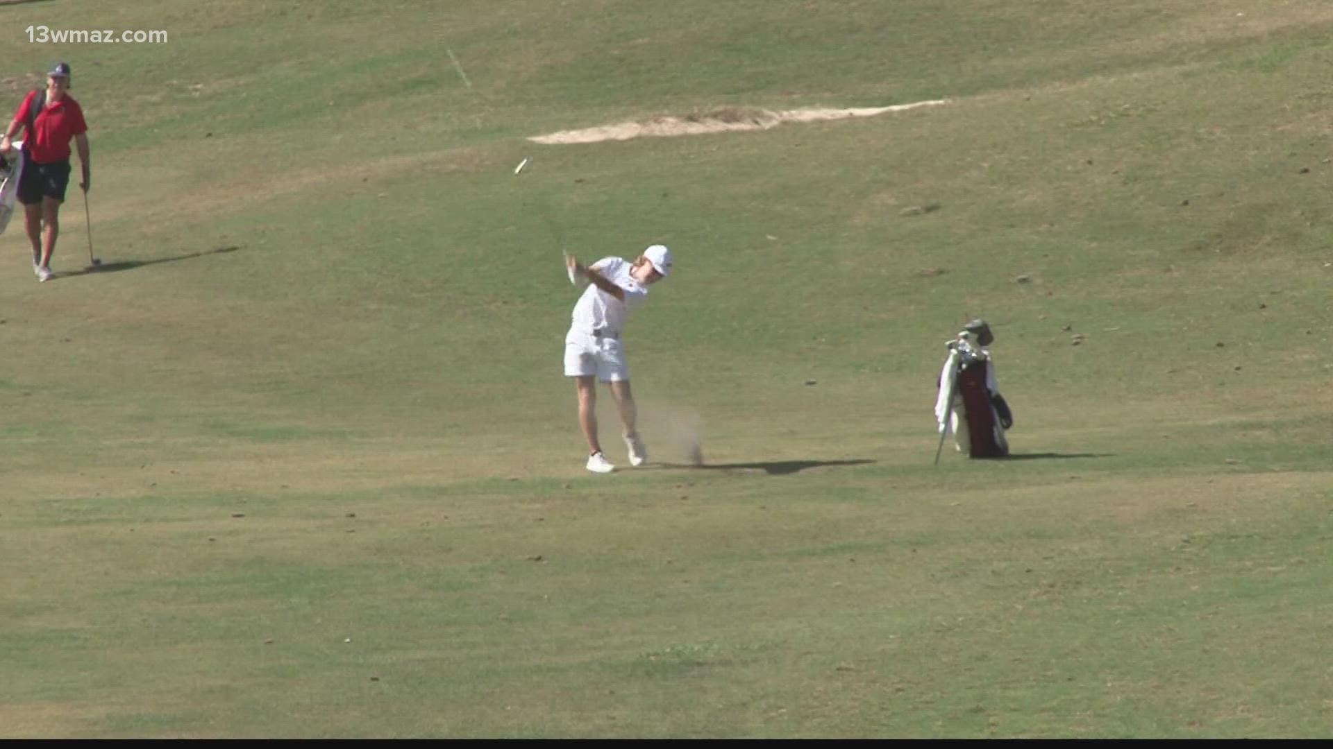 Perry golf fights it out for GHSA championship | 13wmaz.com