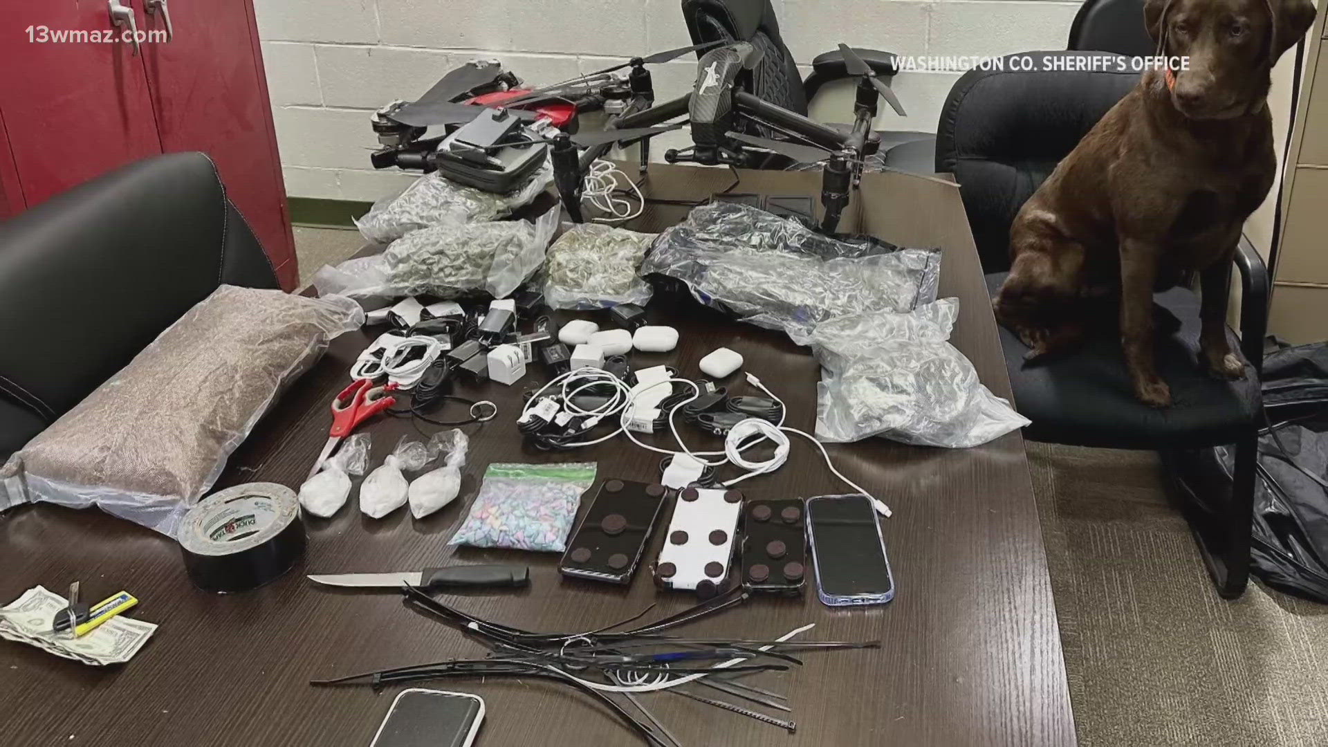 Pair caught smuggling drugs and phones into prison | 13wmaz.com