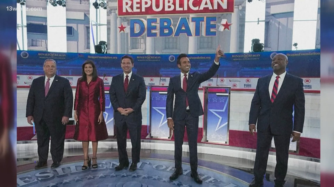 Republicans take stage in Florida Presidential debate | Election 2024 ...