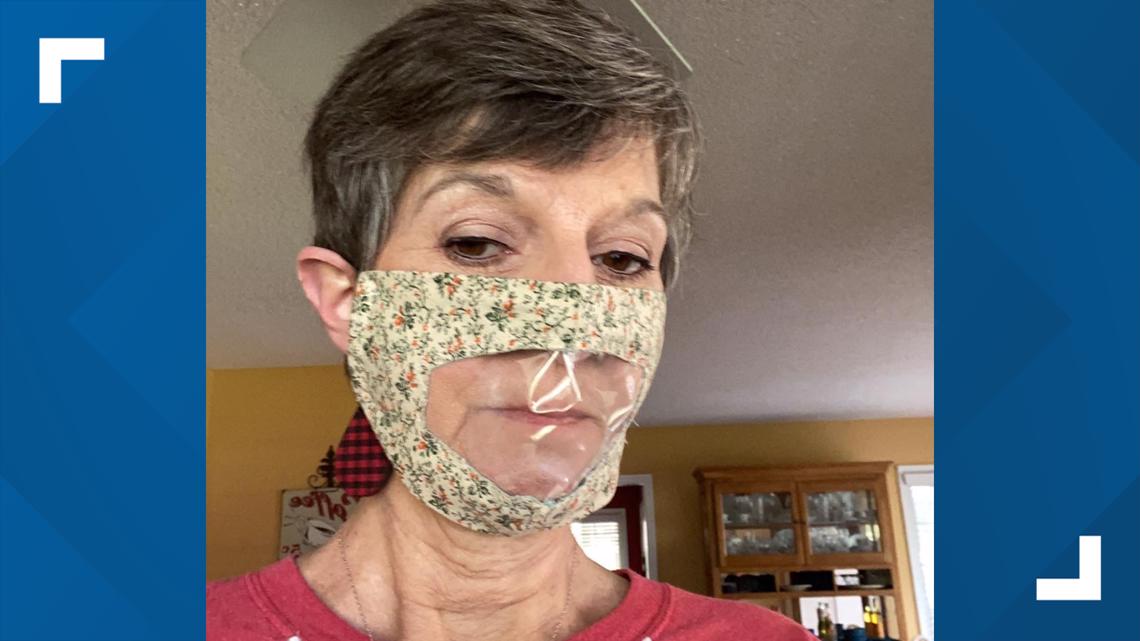 Houston County woman makes see-through masks to help the deaf | 13wmaz.com