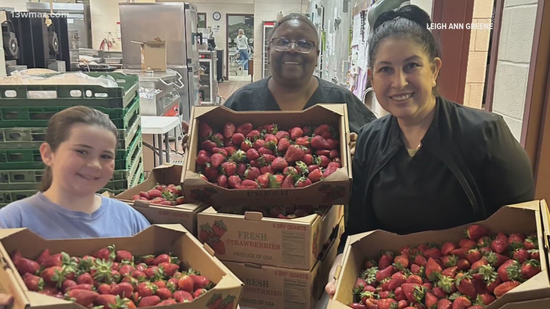 Bleckley Schools partner with local farms for fresh lunches | 13wmaz.com
