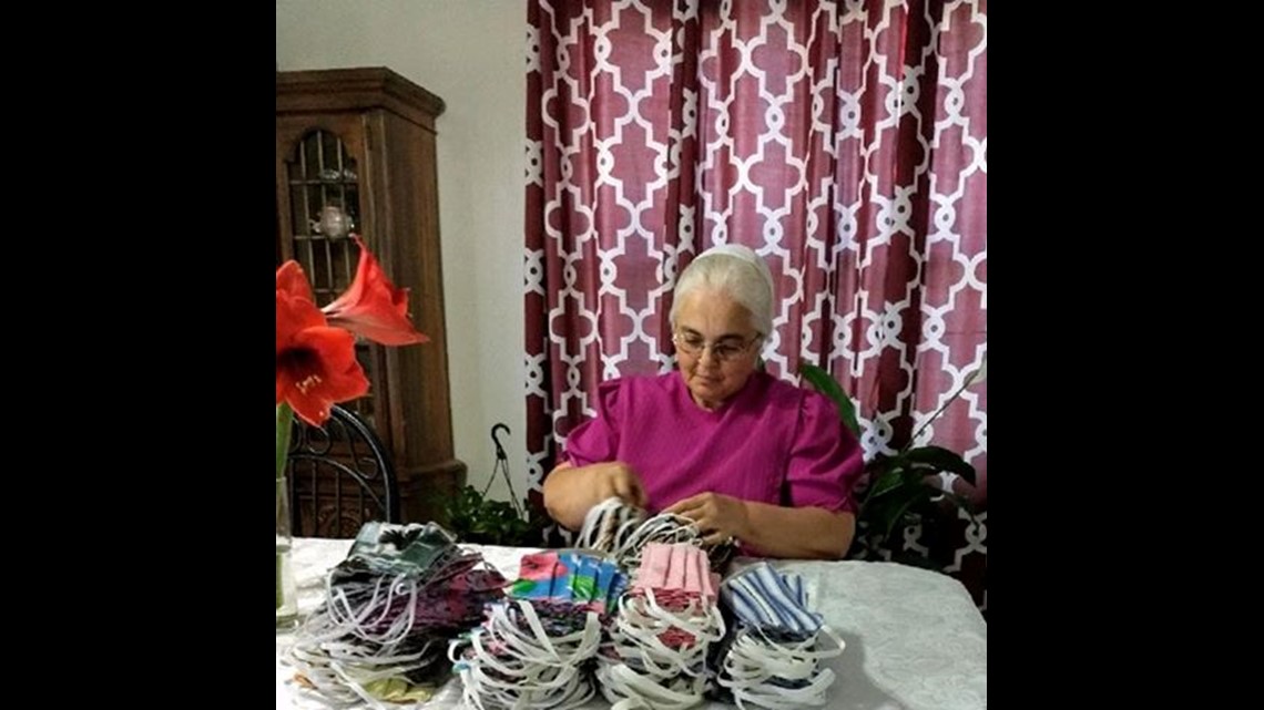 Montezuma Mennonite community making masks for COVID-19 relief | 13wmaz.com