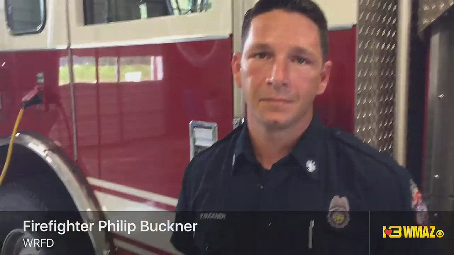 Warner Robins firefighter back at work after amputation | 13wmaz.com