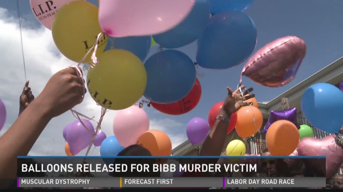Balloons Released For Bibb Murder Victim | 13wmaz.com