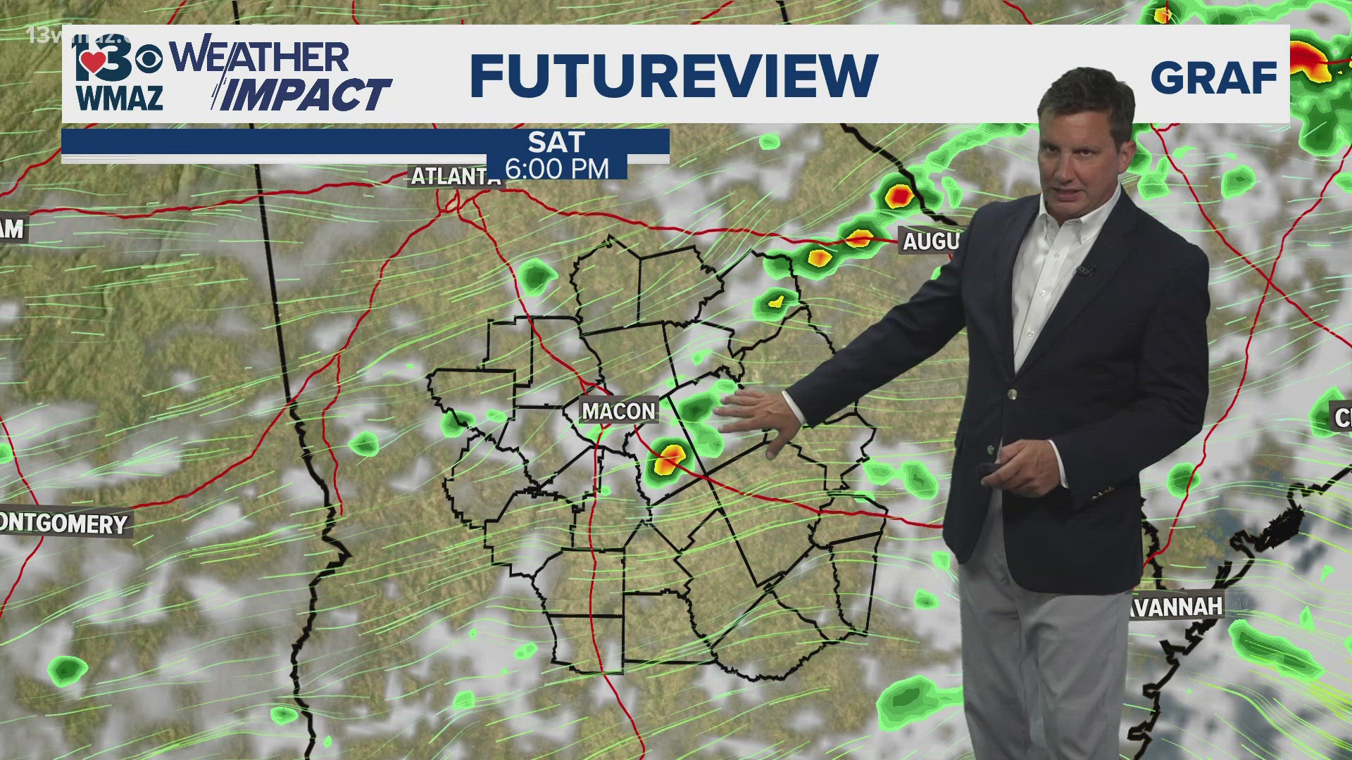 Weather Radar | Macon, Georgia | 13wmaz.com