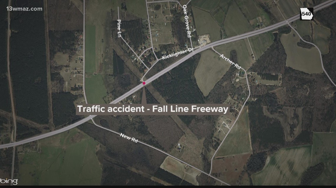 Toddler dead after crash along Fall Line Freeway | 13wmaz.com