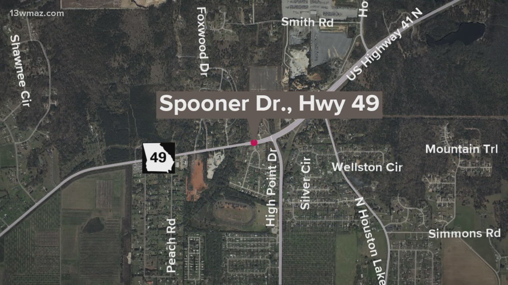 Fatal motorcycle crash on Highway 49 in Peach County | 13wmaz.com