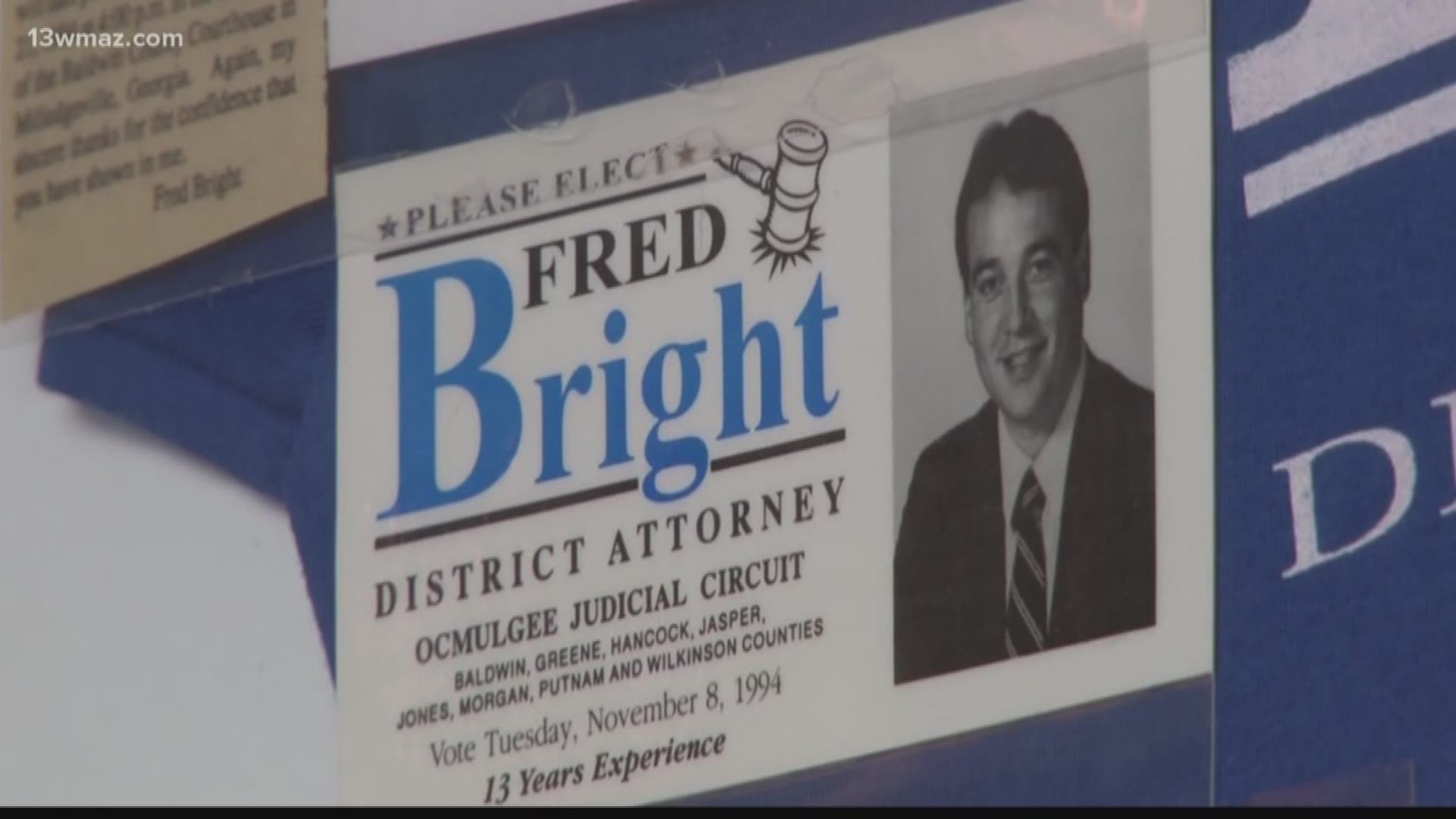Colleagues and friends remember former DA Fred Bright | 13wmaz.com