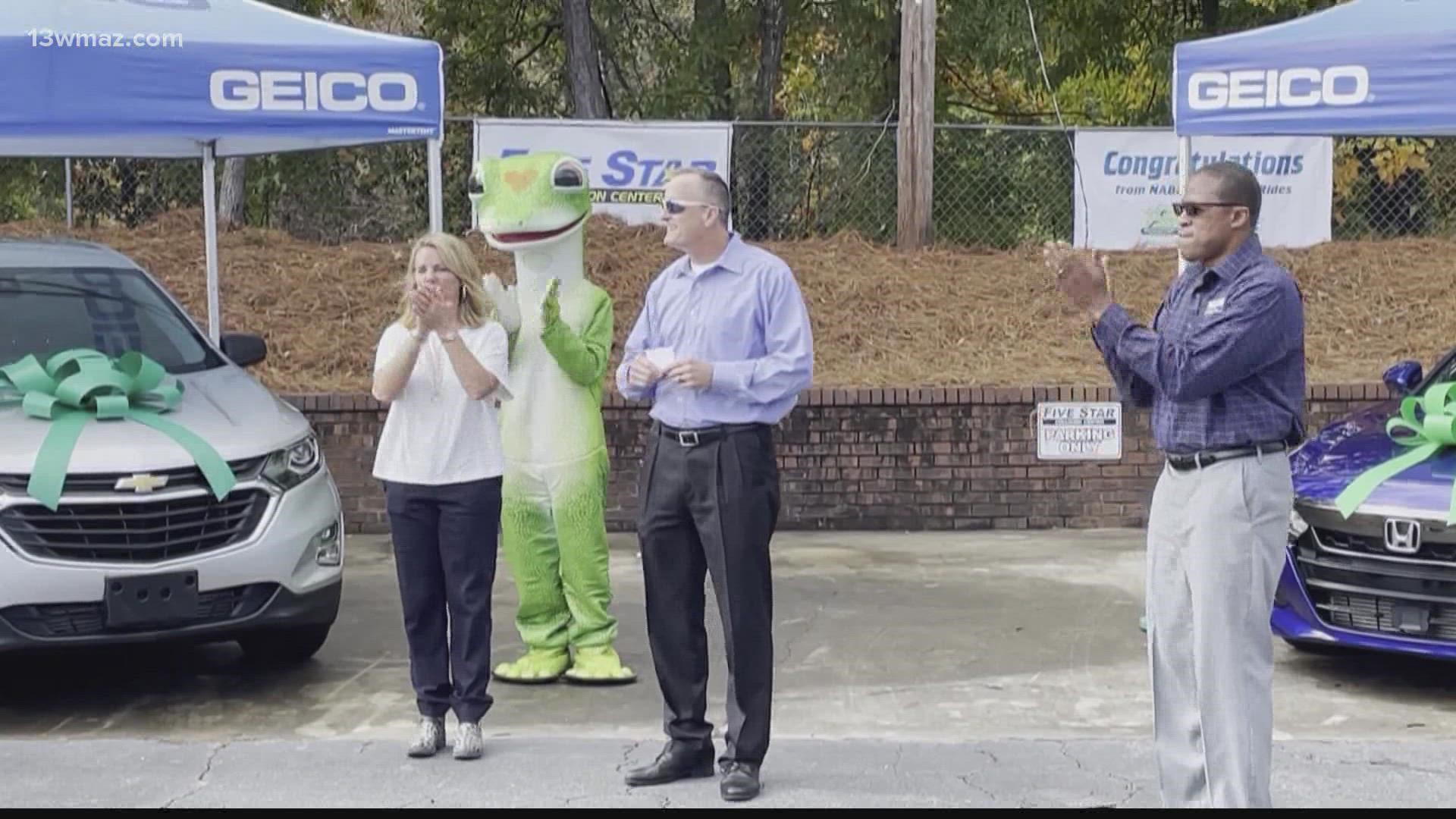 GEICO, Five Star give cars to Central Georgia veterans | 13wmaz.com