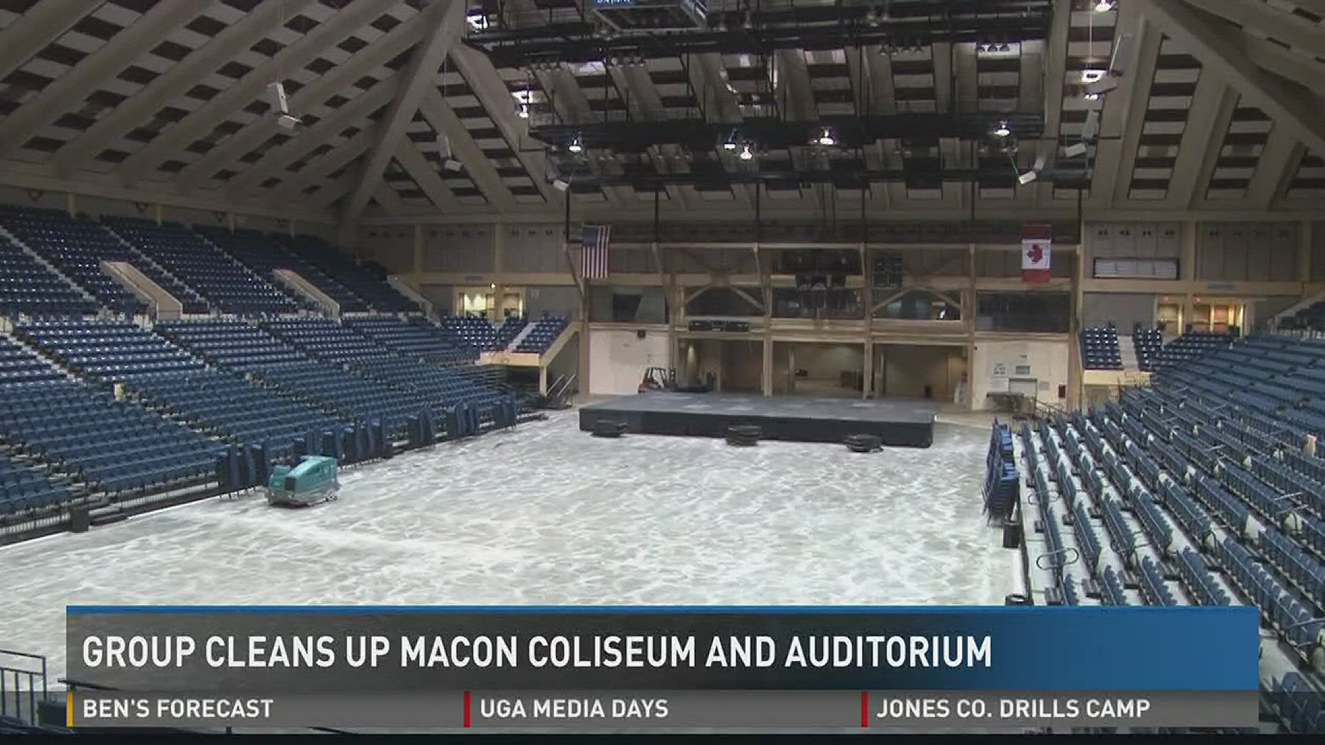 Management group cleans up Macon coliseum and city auditorium | 13wmaz.com