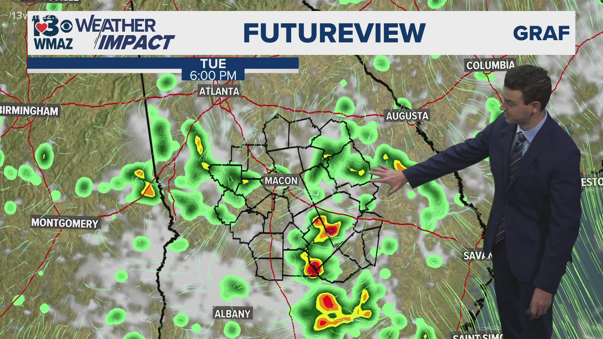 7 Day and Hourly Weather Forecast | Macon, Georgia | 13wmaz.com