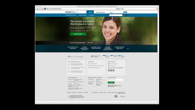 Obama Health Care Website