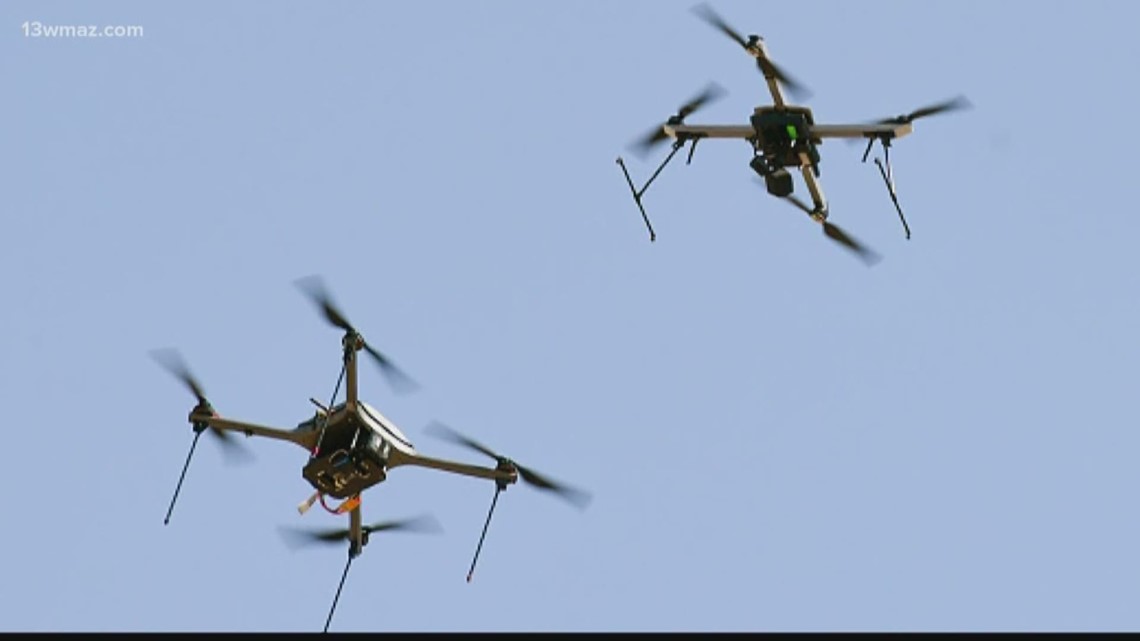 How Georgia Power uses drones to restore power after hurricanes ...