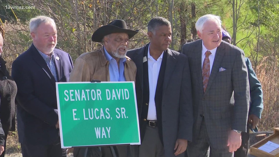 A long-time Macon politician now has a road named after him | 13wmaz.com