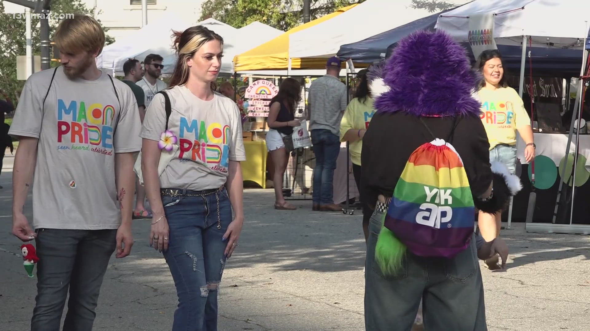 Macon's Pride Week celebrates diversity and inclusion downtown | 13wmaz.com
