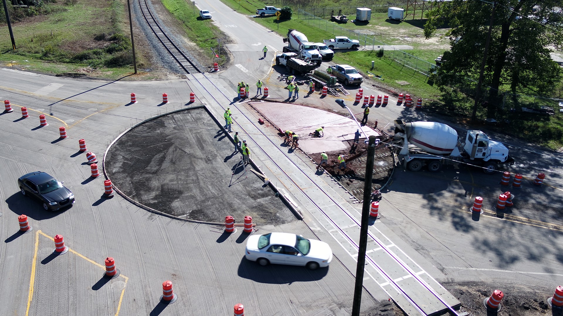 Washington County roundabout progression photos | 13wmaz.com