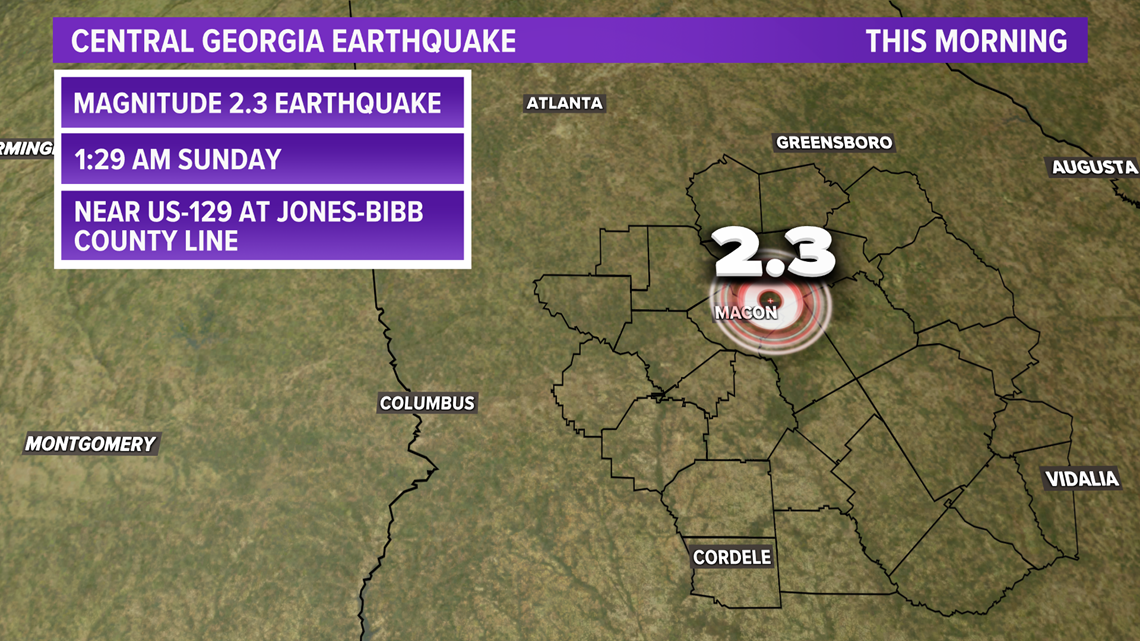 Minor earthquake in Macon, did you feel it? | 13wmaz.com
